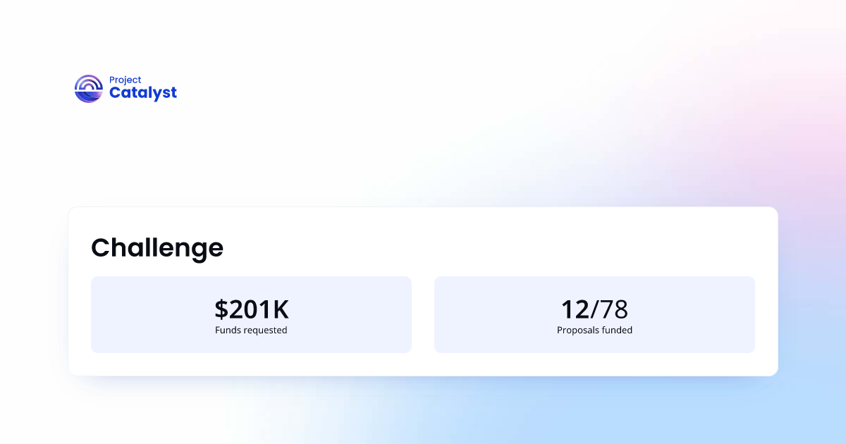 Challenge | Project Catalyst