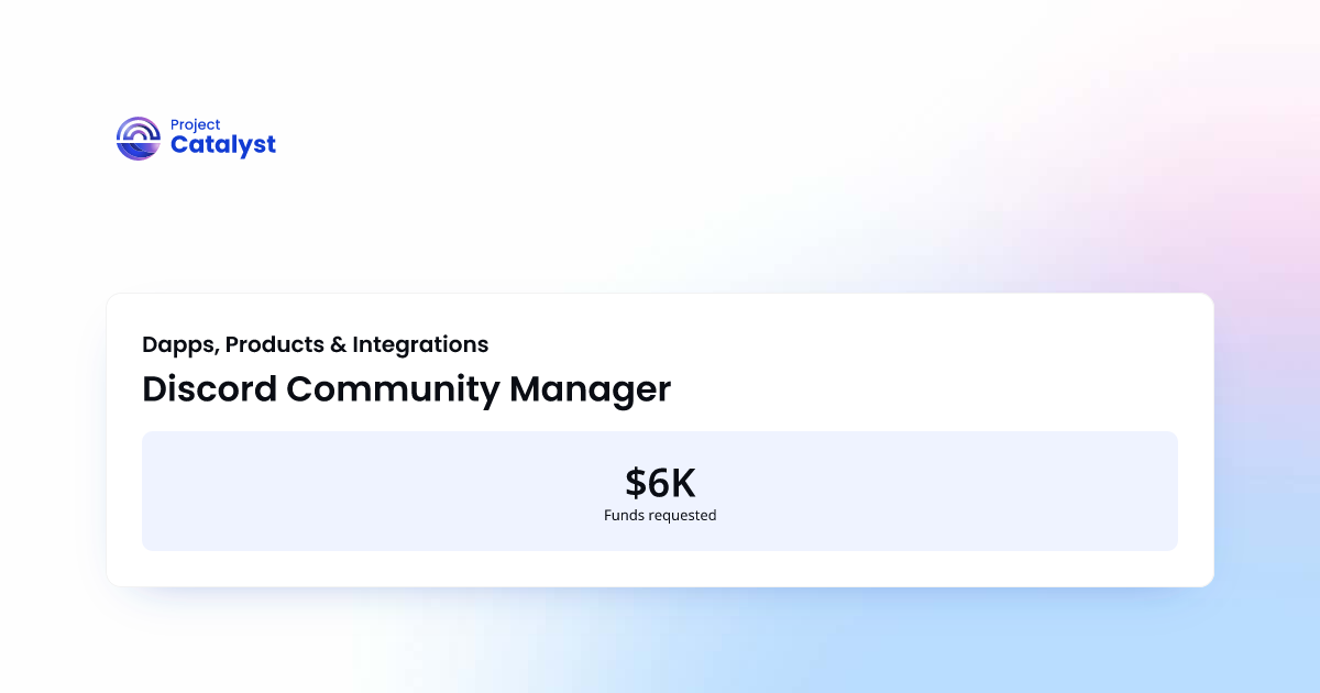 Discord Community Manager